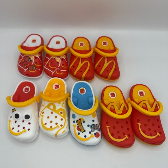 McDonald's | Toys | Mcdonalds X Crocs Happy Meal Lot Of 9 Clogs Shoe ...